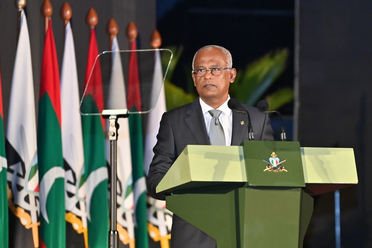President says army now more capable to counter terrorism | Atoll Times