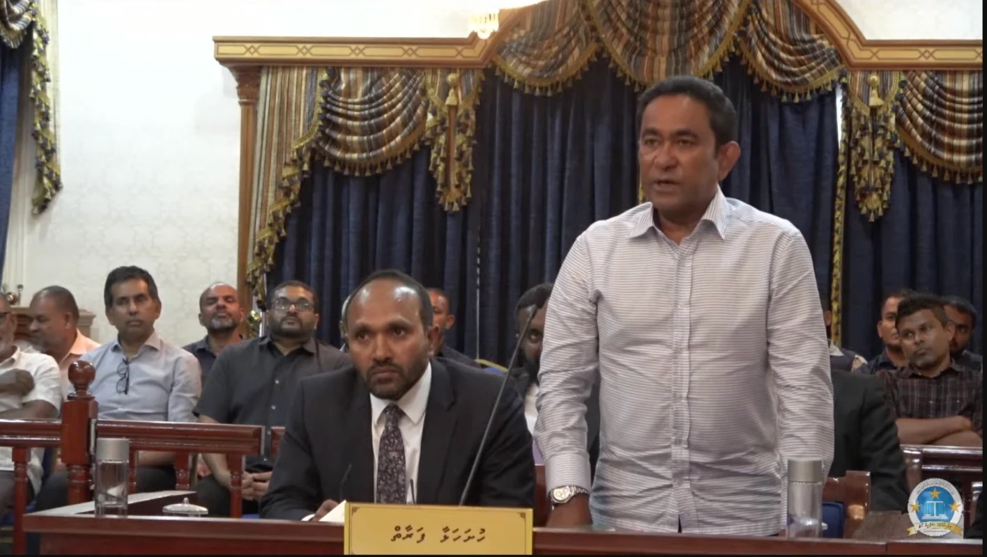 Yameen says 'losing sanity' over expedited Fuggiri graft trial | Atoll ...