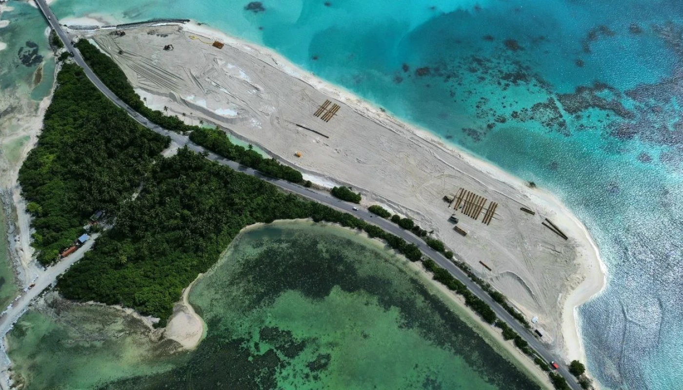 Land reclaimed for Hankede integrated tourism project | Atoll Times